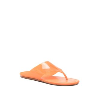 Farm Rio PVC Thong Sandals - Orange