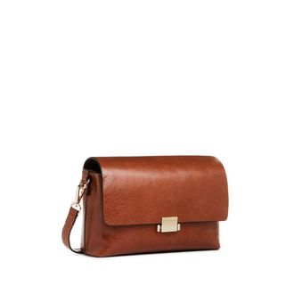 Saison 1865 Lederumh&auml;ngetasche - braun