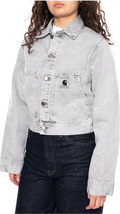 Carhartt Work in Progress Femme, Vestes, Gris, Taille: 38 FR W Arca Jacket