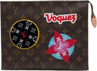 Louis Vuitton Trousses de toilette 26 Pre-owned - Femme - Pre-owned - Brun - Taille: ONE Size