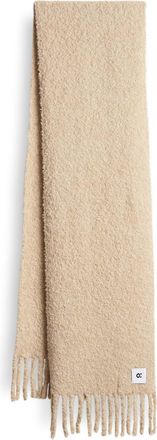 OPUS Damen Schal | AMONI XXL Schal aus kuscheligem Bouclé macadamia, 0