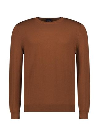 Olymp Herren Pullover braun unifarben