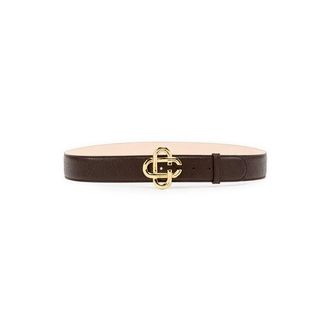 Casablanca Ceinture monogramme en cuit