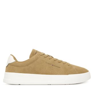 Tommy Hilfiger Sneakers Tommy Hilfiger Th Court Core Suede FM0FM05716 Braun