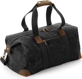Quadra QD650 Heritage Waxed Canvas Holdall