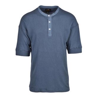 Vivienne Westwood Grandad Serafino T-shirt - - Tops - Herren - Blau - M