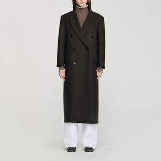 Sandro Manteau droit