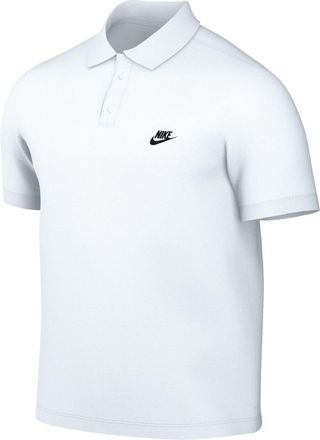 Nike Nike FN3894-100 Club Polo Shirt Herren White/Black Größe XS