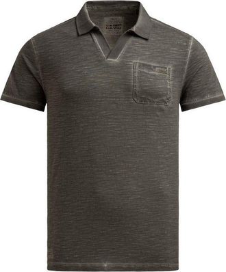 Camp David Poloshirt mit Seitenschlitze