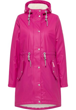 Mymo myMo Manteau de pluie avec doublure en fourrure tiss&eacute;e keepsudry