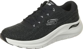 Skechers Herren Arch Fit 2.0 Road Wave Sneaker, Schwarz, 42.5 EU