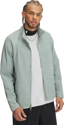 Under Armour Unstoppable Sweatshirt f&uuml;r Herren, Durchgehender Rei&szlig;verschluss (Gr&uuml;n)