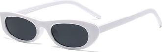 Generic Lunettes De Soleil Vacances &Agrave; Petite Monture For Femmes D&eacute;coratives For Hommes Et(White)