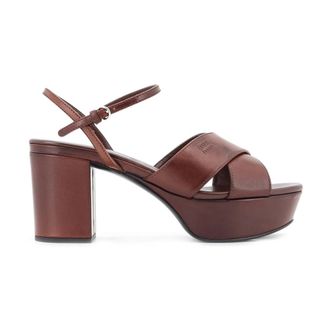 Miu Miu High Heel Sandalen - - Shoes - Damen - Braun - 37 1/2 EU