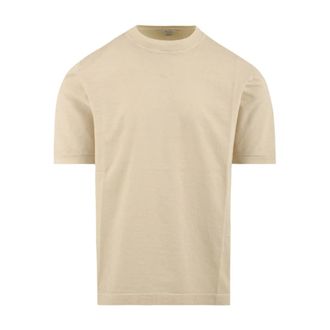 Malo Kurz&auml;rmeliges T-Shirt - - Tops - Herren - Beige - L