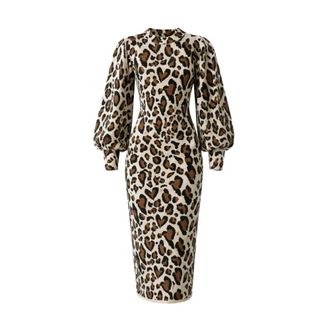 Farm Rio Farm RIO Kleider Braun - - Dresses - Damen - Mehrfarbig - S