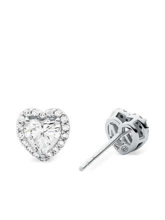 Michael Kors boucles doreilles &agrave; design coeur - Argent
