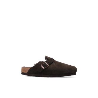 Birkenstock Femme, Chaussures, Brun, Taille: 38 EU Mules Boston VL en daim