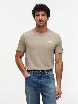 Tommy Hilfiger T-shirt en jersey &agrave; photo imprim&eacute;e au dos