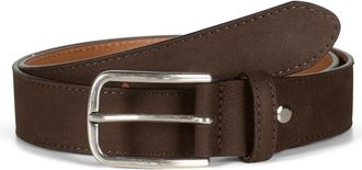 Howard London Dean Nubuk G&uuml;rtel - - Accessories - Herren - Braun - 105 CM
