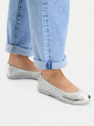 Caprice Ballerinas 9-22151-42 Silberfarben