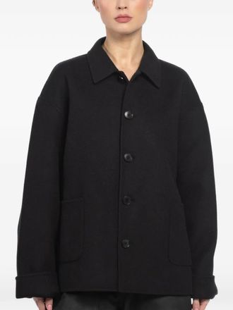 Extreme Cashmere button pocket jacket - Schwarz