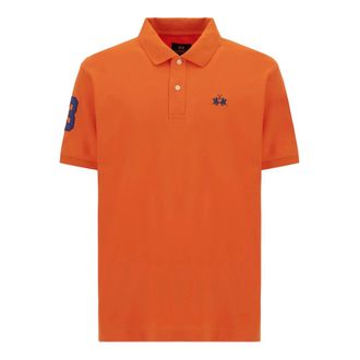 La Martina Homme, Tops, Orange, Taille: L Polo Chemises