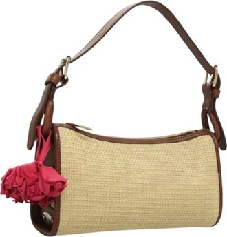 Celine Pre-owned Tissu sacs-celine - Femme - Pre-owned - Beige - Taille: ONE Size
