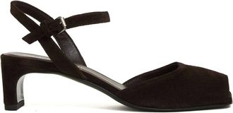 Elena Iachi Femme, Chaussures, Brun, Taille: 40 EU Sandalo Tacco 55 mm