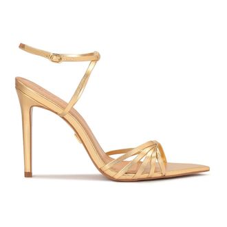 Kazar Goldene Sandalen mit spitzer Nase - - Shoes - Damen - Gelb - 38 EU