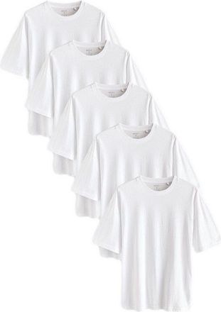 Next T-Shirt Relaxed Fit T-Shirts, 5er Pack (5-tlg)