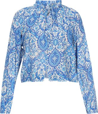 Dreimaster Dreimaster Bluse Frauen T&uuml;rkis