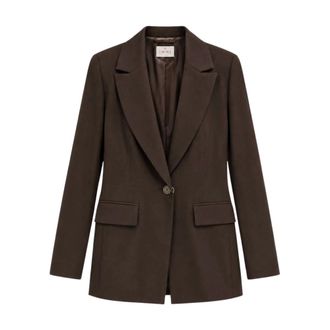 Marella Blazer Emmoro - Femme - Vestes - Brun - Taille: 42 FR