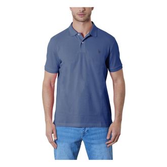 U.S.Polo Association U.s. Polo Assn., Homme, Tops, Bleu, Taille: M King Polo