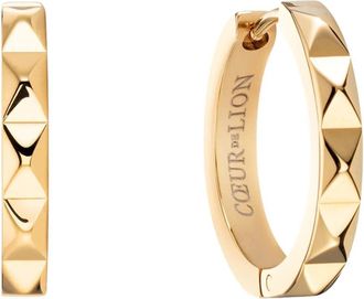 Coeur de Lion Ohrringe - Ohrringe Creole Spikes - Gr. unisize - in Gold - f&uuml;r Damen