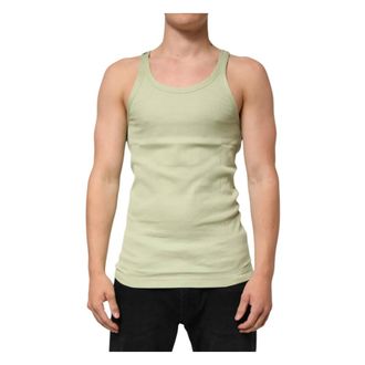 Dolce & Gabbana Homme, Tops, Vert, Taille: XL D&eacute;bardeur Underwear