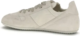 Rick Owens Mens Trainers Calf Leather Pearl Sneaker