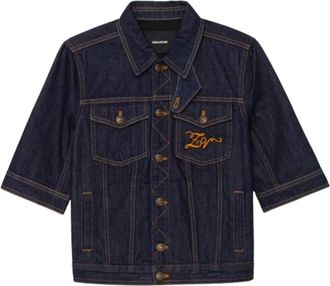 Zadig&Voltaire Femme, Vestes, Bleu, Taille: 42 FR Kyo Denim Jacket