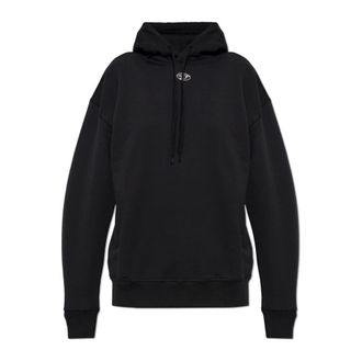 Diesel Damen, Sweatshirts & Hoodies, Schwarzk, 2XSGr&ouml;&szlig;e