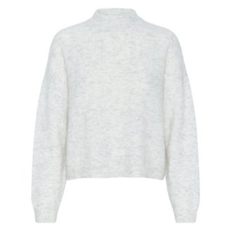 Gestuz Chaud Pull DebbieGZ Tricot - Femme - Pulls - Gris - Taille: 38 FR