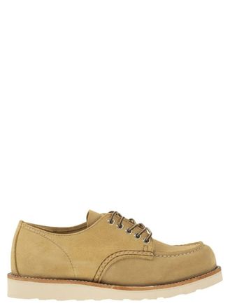Red Wing Shoes Stiefel - Shop Moc Hawthorne Abilene - Suede Derby - Gr. 10 - in Beige - f&uuml;r Damen