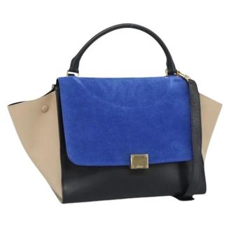 Celine Sac &agrave; main vintage Pre-owned - Femme - Pre-owned - Bleu - Taille: ONE Size