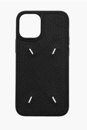 Maison Margiela MM11 Textured Leather 12 Mini Iphone Case size One Size