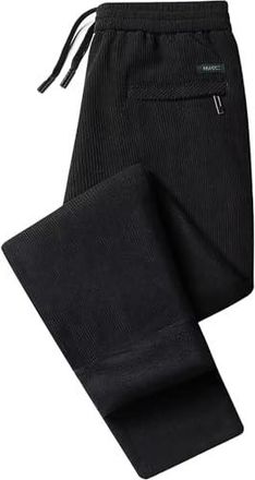 Generic Pantalons de surv&ecirc;tement doubl&eacute;s de polaire pour femmes, pantalons dhiver chauds avec doublure en polaire et poches, pantalons droits avec cordon de s