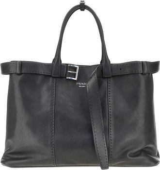 Prada Prada Buckle antique nappa leather bag Man One Size