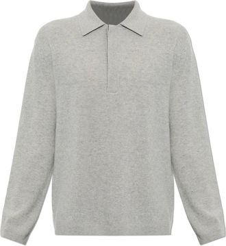 Lisa Yang Polo en Cachemire Emil - Homme - Pulls - Gris - Taille: 2XL