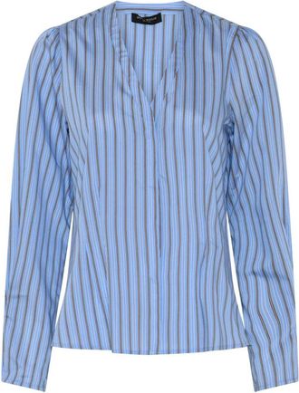 Bruuns Bazaar Femme, Blouses et Chemises, Bleu, Taille: 40 FR Chemise ArengaBBZea