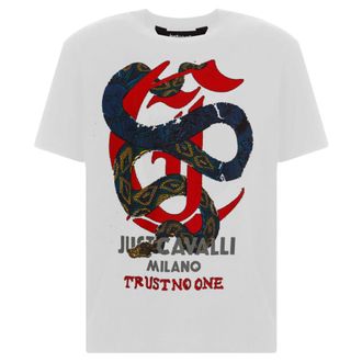 Just Cavalli T-Shirts und Polos - - Tops - Herren - Wei&szlig; - XS