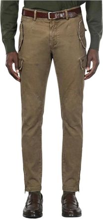 Mason's Bolivia Cargo Pants - Homme - Pantalons - Brun - Taille: 2XL