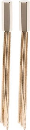 Tom Ford Femme, Accessoires, Jaune, Taille: ONE Size Bijoux Long Fringe Earrings